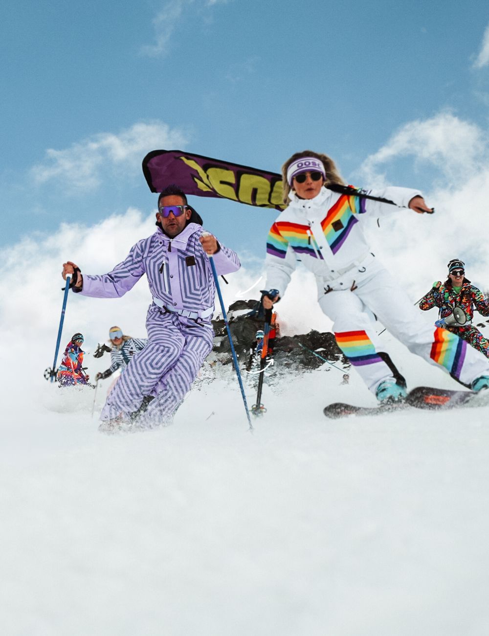 Ski Suits | Retro-Styled Sustainable Ski Wear – OOSC Clothing - AUS/NZ