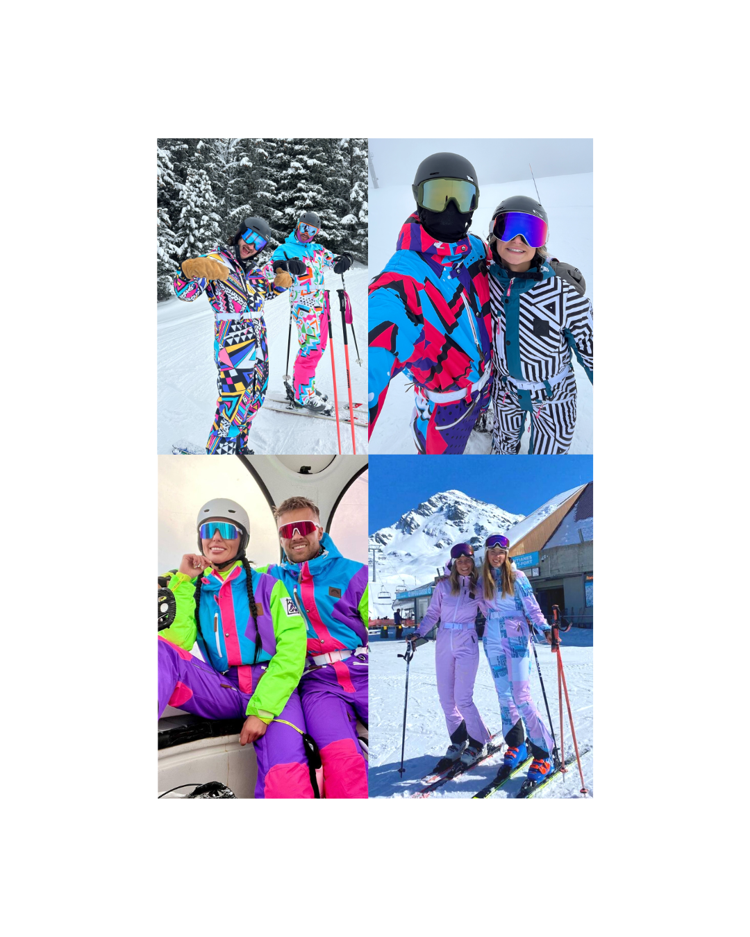 Ski Suits | Retro-Styled Sustainable Ski Wear – OOSC Clothing - AUS/NZ